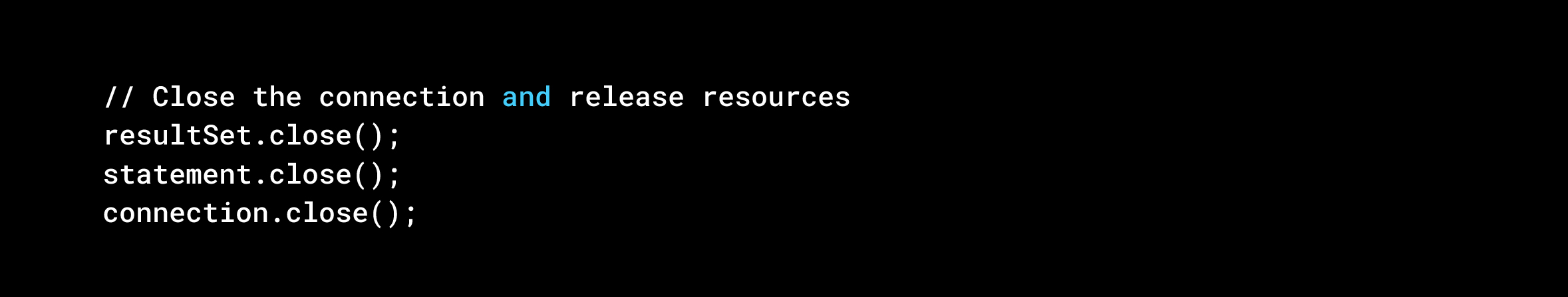 5 Steps for DataBase Connectivity with JDBC